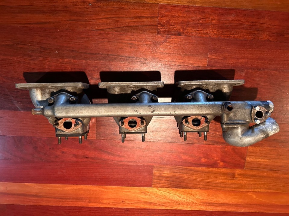 Jaguar E Type Series 1 3.8 triple carb intake set | eBay