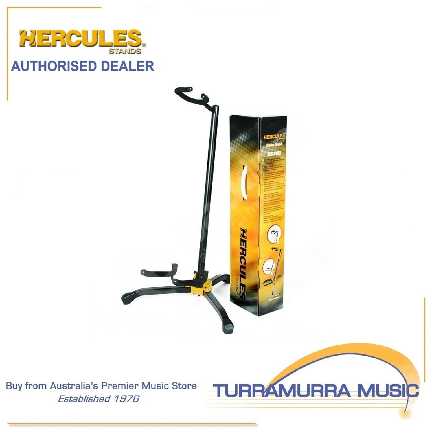 Hercules GS405B Guitar Stand for sale online | eBay Australia