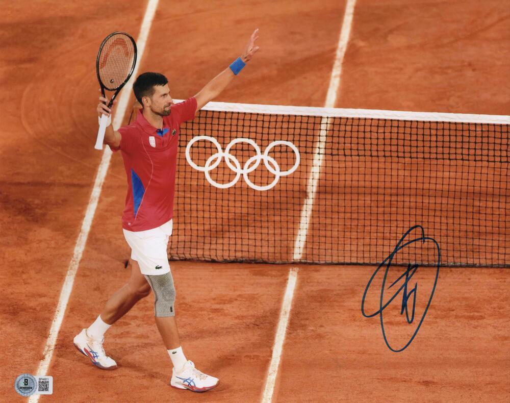 Novak Djokovic Autographed Memorabilia | Signed Photo, Jersey ...