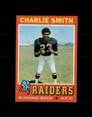 1971 Topps Football #021 Charlie Smith RB STARX 5.5 EX+ CS85392 | eBay