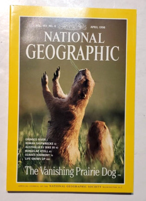 National Geographic Magazine April 1998 Issue (Australia) | eBay