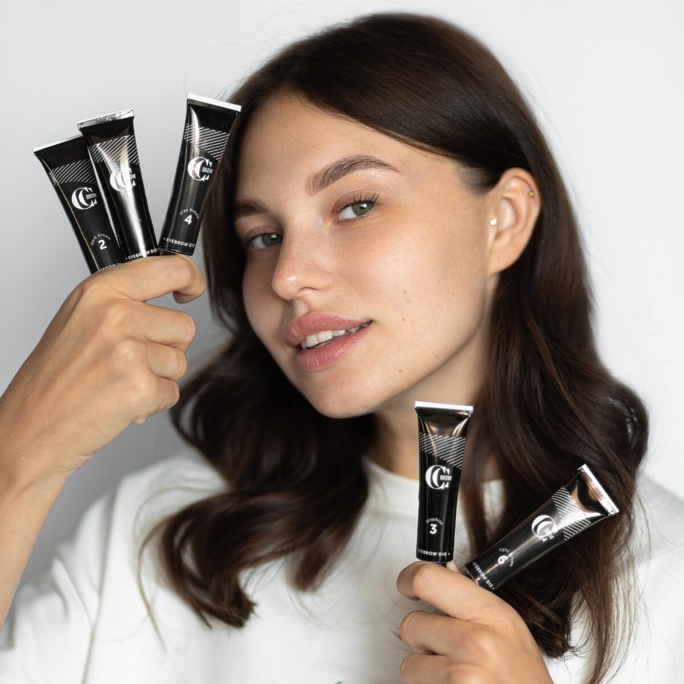 Eyebrow Dye CC Brow - Professional Brow Tint: Brown, Black, Graphite ...