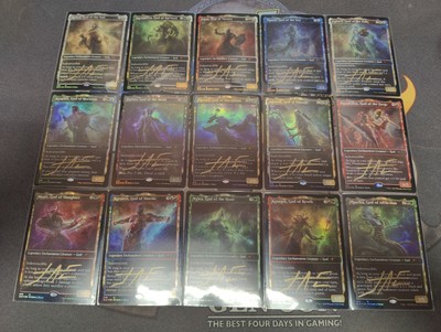 1x Signed Full Set Theros Stargazing I-V Magic The Gathering Gods | eBay