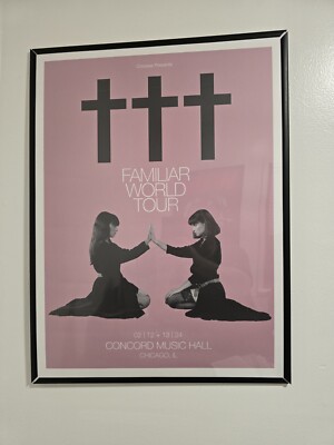 Crosses (Deftones) Chicago Tour Poster | eBay