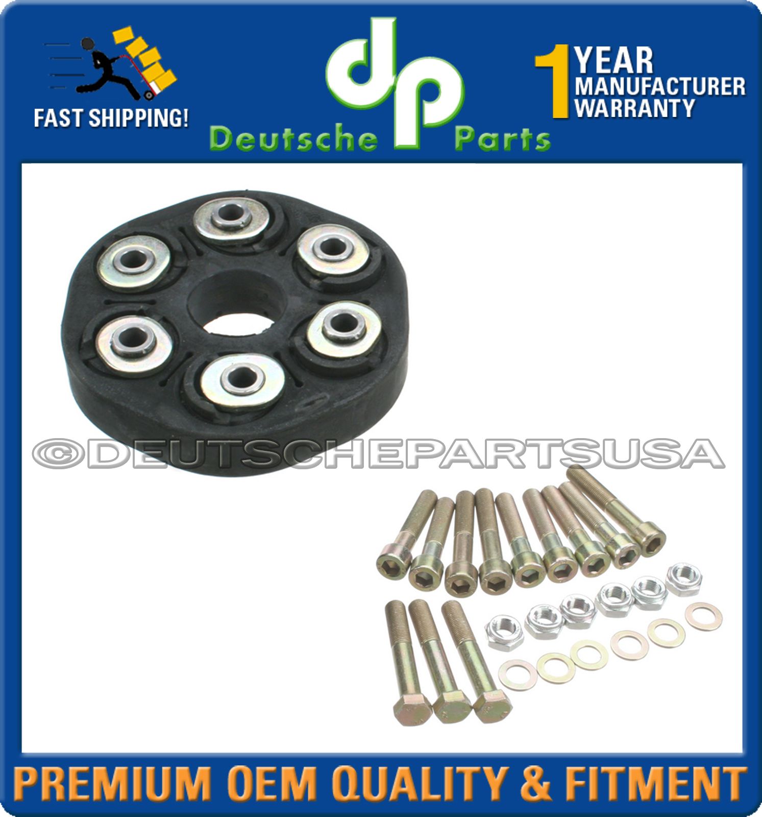 MERCEDES Benz W210 E300 Genuine Driveshaft Front Flex Disc Joint Kit ...