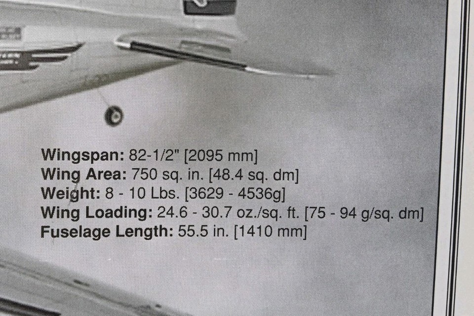 Top Flite Douglas DC-3 82.5" Wingspan Gold Ed RC Airplane Plans/Manual ...