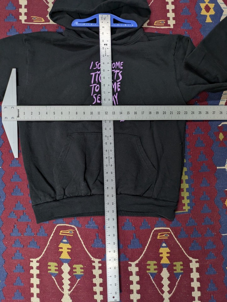 MGK Tickets To My Downfall Hoodie, Large, Machine Gun Kelly Tour Merch ...