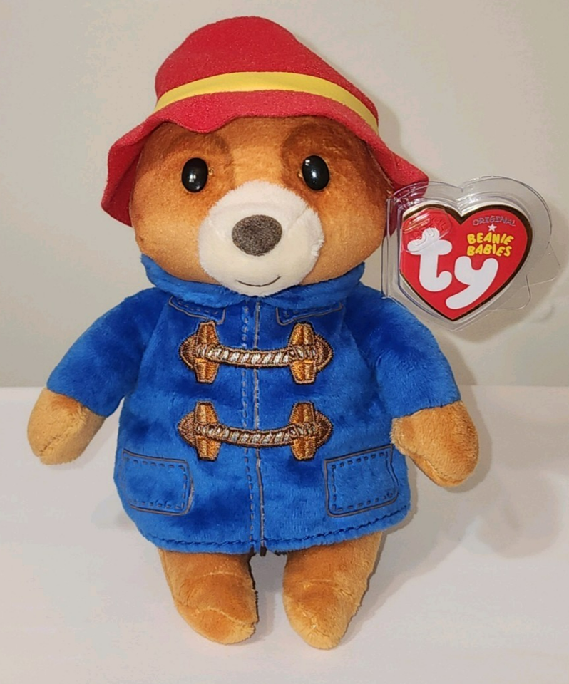 Ty Beanie Baby PADDINGTON Bear Queen Elizabeth II (6 Inch) NEW MWMTs ...