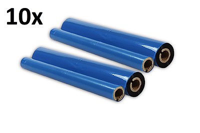 10x Faxrollen Kompatibel für Brother Fax T102 / T104 / T106 T72 T74 T78 ...