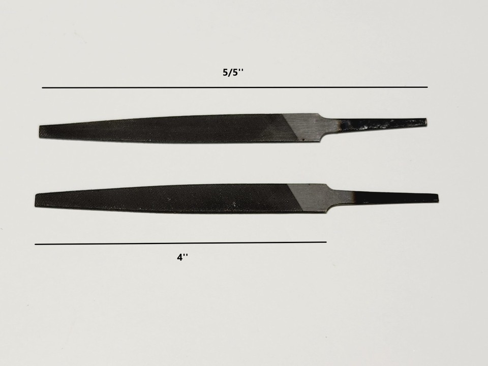 Mini Mill Flat File Taper 4" 2pc | eBay