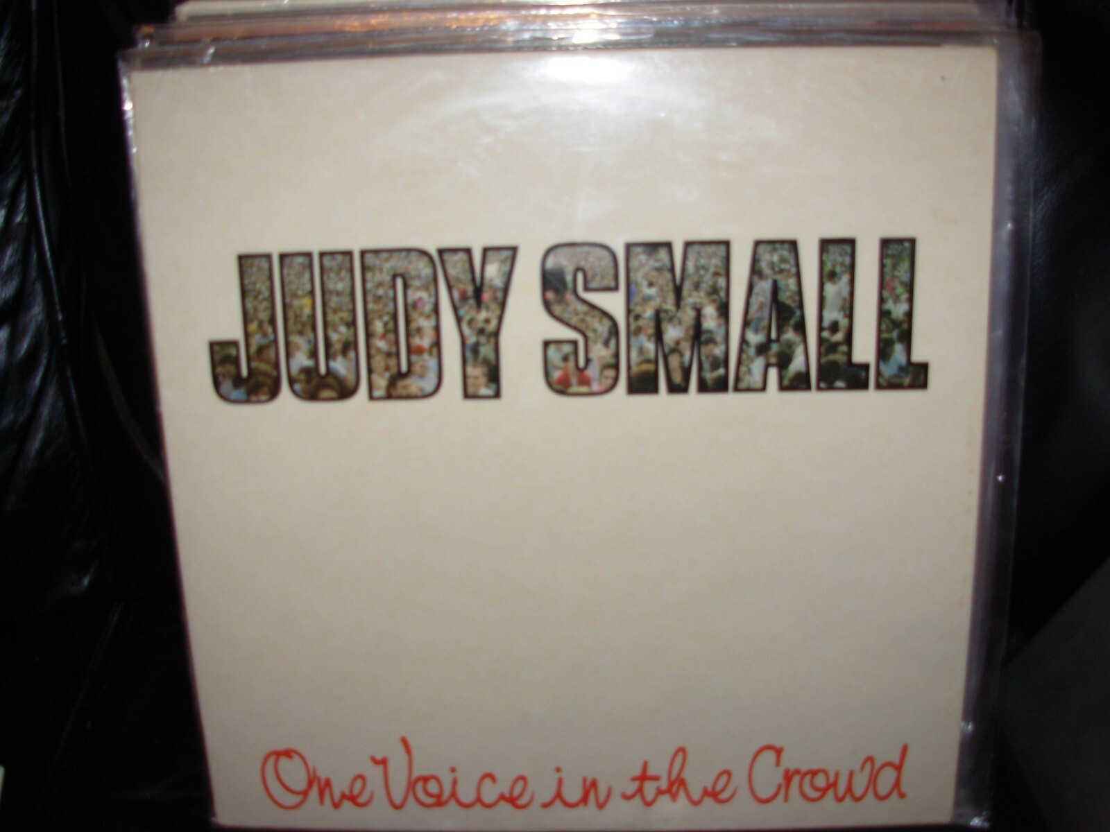 JUDY SMALL one voice in the crowd ( folk ) SIGNED | eBay