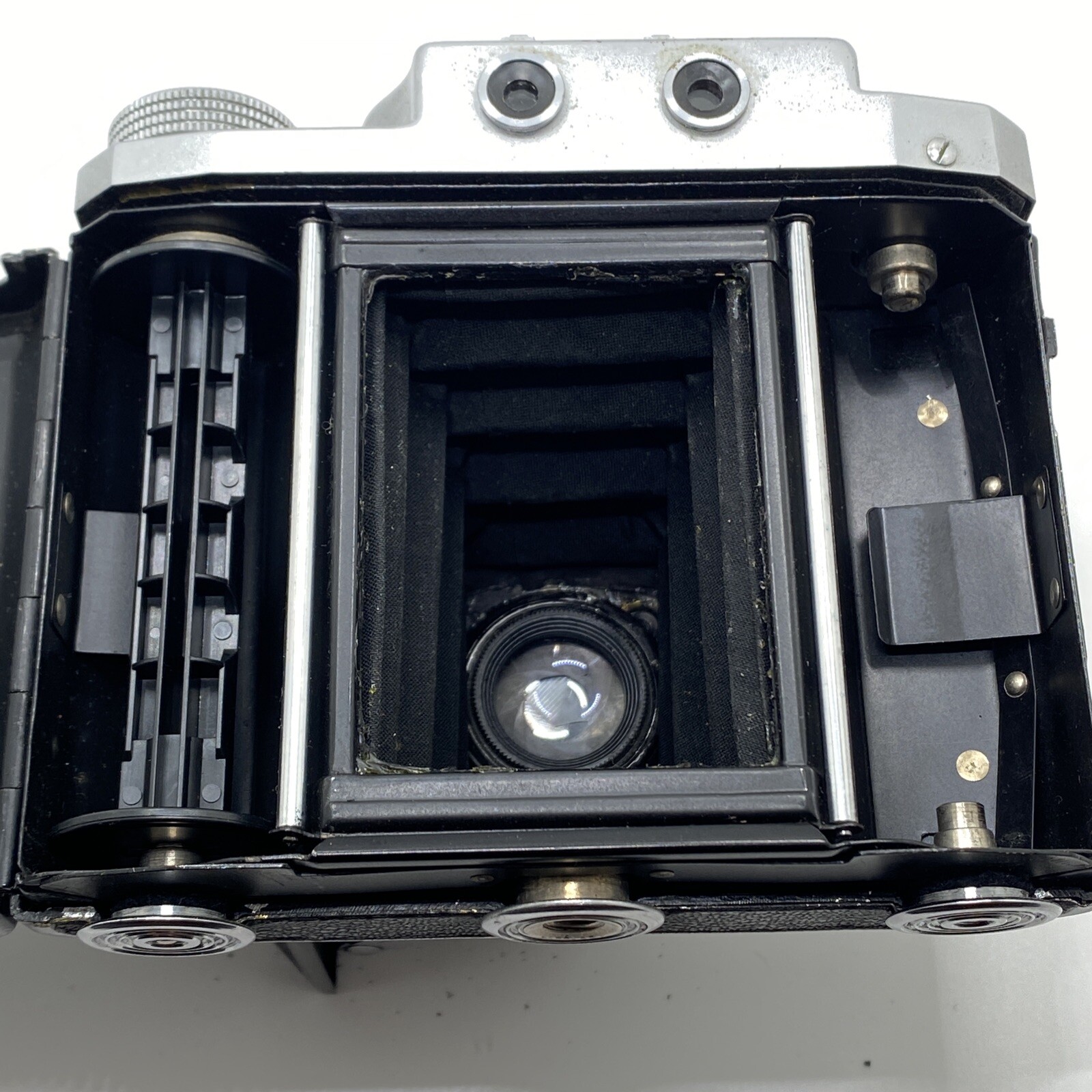 Petri Rf Kuribayashi C.Orikon 7.5Cm F3.5 Bellows Camera Japan 1950s ...