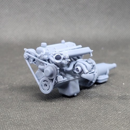 Turbo Slant 6 model engine resin 3D printed 1:24-1:8 scale | eBay