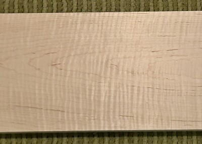 Curly Tiger Soft Maple Lumber 37-1/4’’ x 7-7/16" x 1’’ | eBay