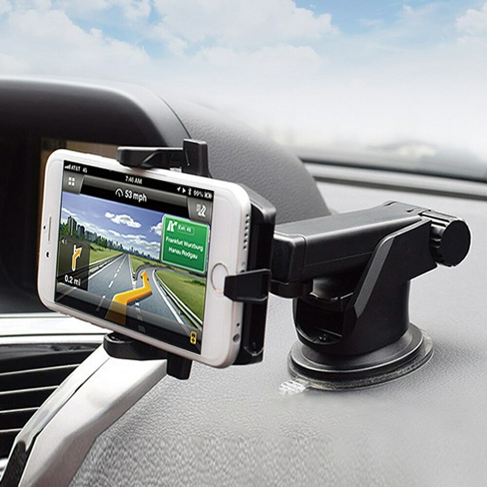 360° Universal Mount Holder Car Stand Windshield For Mobile Cell Phone ...