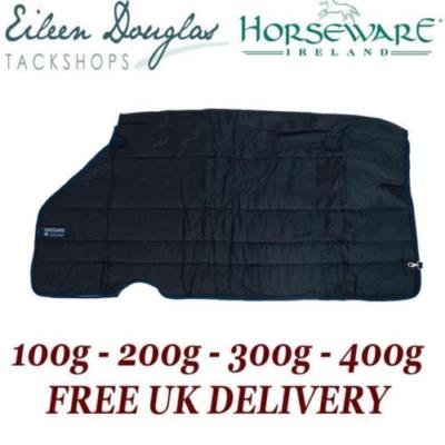 Horseware RAMBO or AMIGO RUG LINERS 100grm 200grm 300grm and 400grm ...