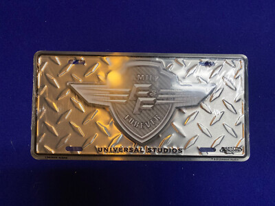 UNIVERSAL STUDIOS FAST & FURIOUS Theme Park License Plate | eBay