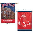 BOSTON RED SOX FENWAY PARK 2 SIDED HOUSE FLAG 28"X40" VERTICAL BANNER ...