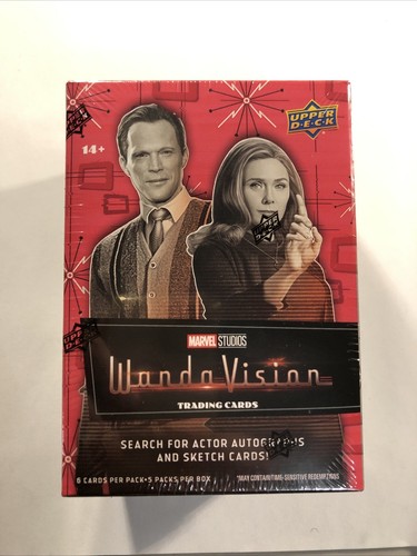 Wanda Vision Blaster Box WandaVision Marvel Upper Deck FACTORY SEALED ...