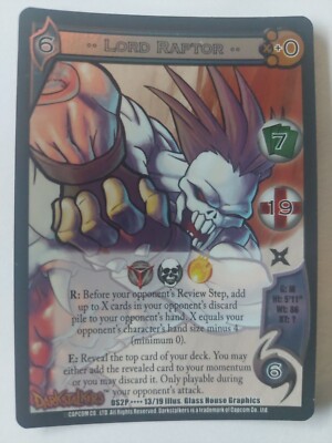 universal fighting system DarkStalkers Promo **Lord Raptor** DS2P | eBay