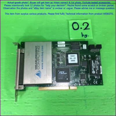 Measurement Computing PCI-DAS6025, Analog & DIO Card as photo, sn:rφm ...