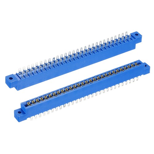 Card Edge Connector Blue Socket 56 Pin Solder Eyelet 3.96mm Pitch, Pack ...