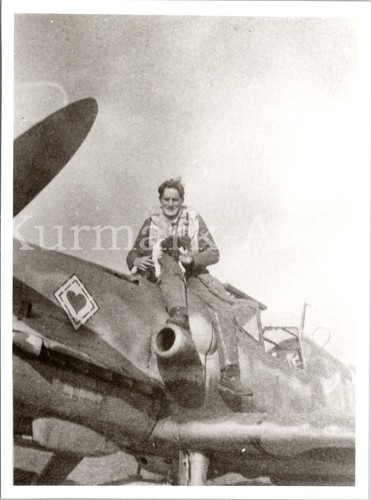 Q645 Foto Wehrmacht Archiv Repro Luftwaffe Flugzeug Me109 Emblem JG77 ...