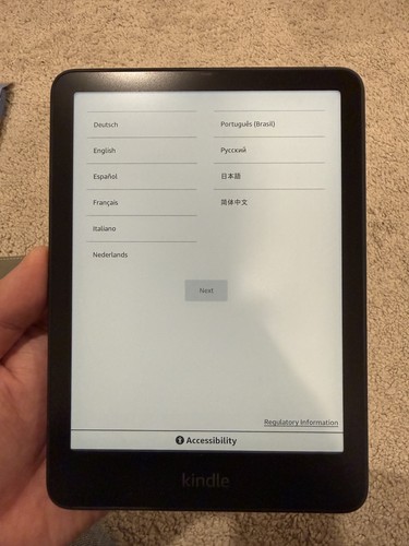 Amazon Kindle Paperwhite 12th Generation, Signature Edition, 32GB, Used ...