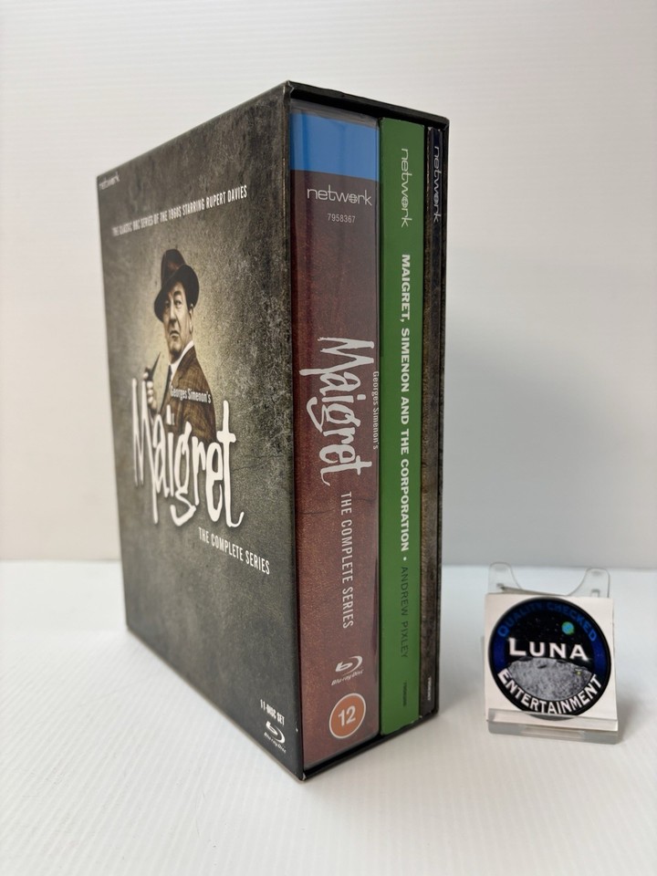 MAIGRET - Complete Collection - RUPERT DAVIES 60s TV Series Blu-ray Set ...