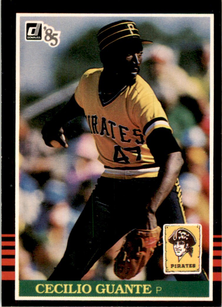 1985 Donruss Cecilio Guante 100 Baseball Cards #357 | eBay