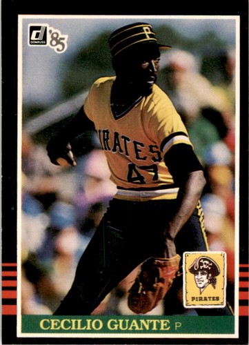 1985 Donruss Cecilio Guante 100 Baseball Cards #357 | eBay