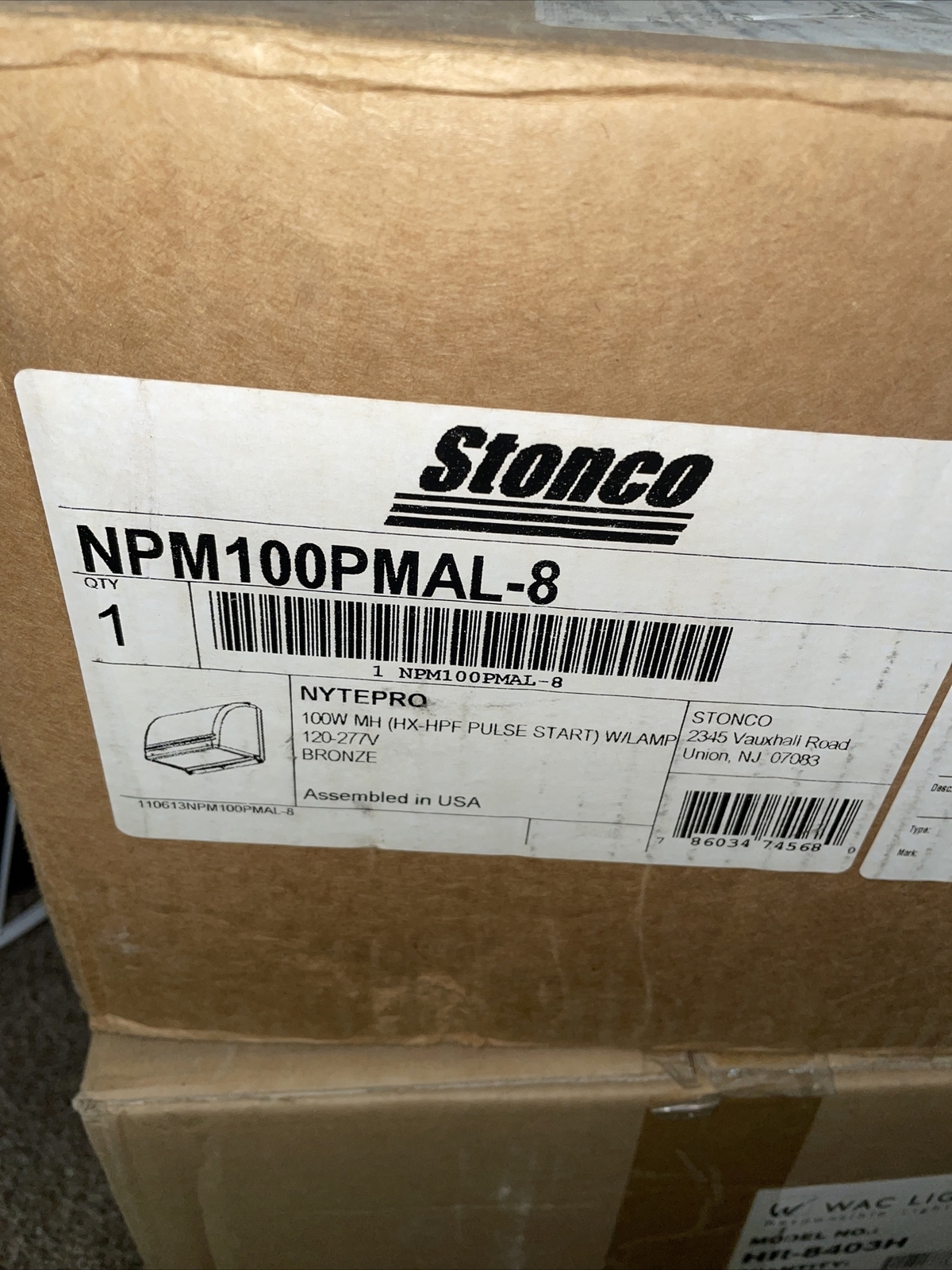 Stonco Philips NytePro Luminaire Wall Mounted Outdoor Light Fixture ...