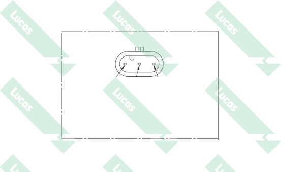 Crank Sensor Lucas SEB2105 Replaces 04C 906 433,04C 906 433A,04C 906 ...