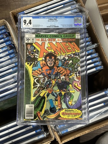 X-Men #107 CGC 9.4 Marvel Comics 1977 1st Starjammers New Slab | eBay