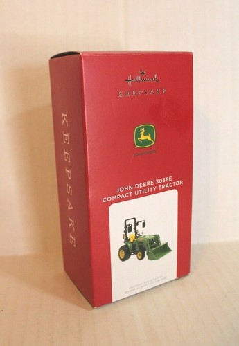 2021 Hallmark John Deere 3038E Compact Utility Tractor Christmas ...