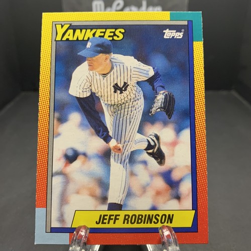 1990 Topps Traded - Factory Set White Back #103T Jeff Robinson for sale ...
