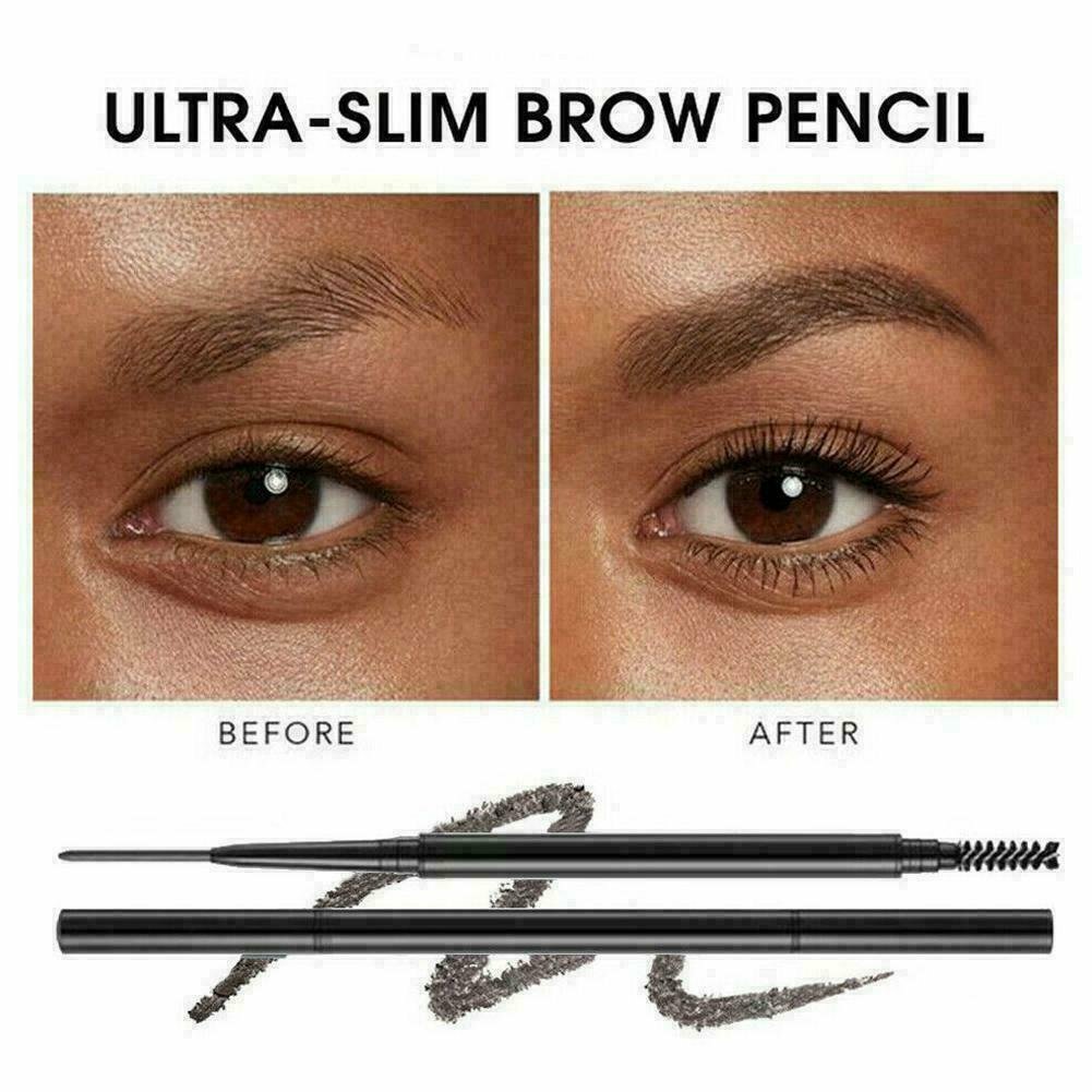 Waterproof Microblading Eye Brow Eyeliner Eyebrow Pen Pencil Brush ...