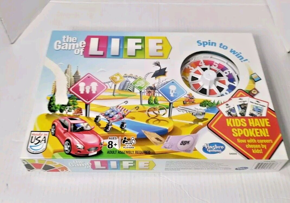 The Game of Life Kids Have Spoken Career Game 2014 Hasbro Spin To Win ...