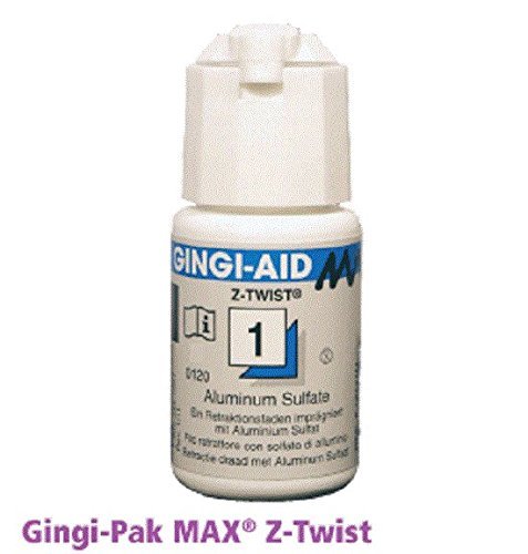Gingi-Pak 12171 MAX Z-Twist Weave Gingi-Aid #1 Thin Retraction Cord 108" | eBay