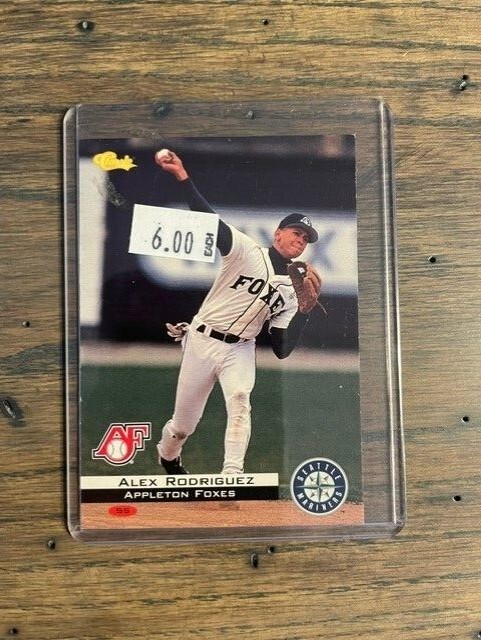Alex Rodriguez 2001 Upper Deck SP Jersey AR (H) Seattle Mariners Plus ...