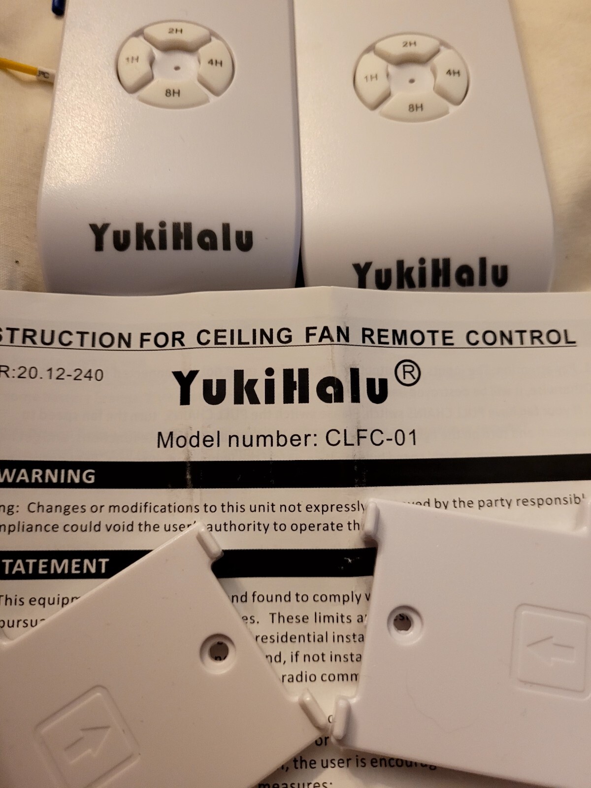 Smart WiFi Ceiling Fan Remote Control Kit, Universal Fan Remote (2) | eBay