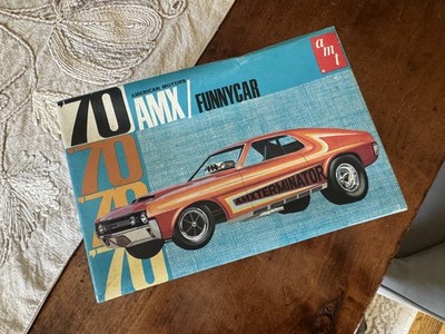 VINTAGE AMT 1970 AMERICAN MOTORS AMC AMX MODEL KIT | eBay