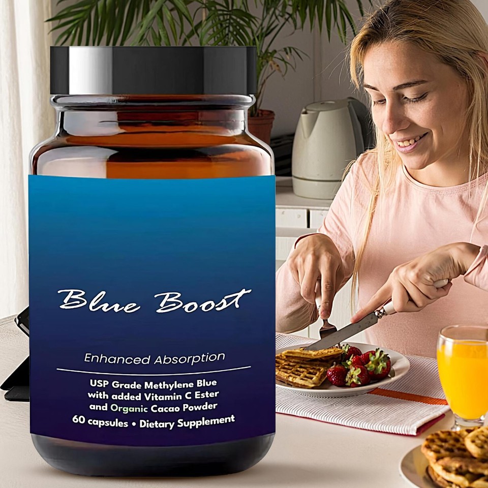 Methylene Blue USP Grade Pharma Supplements, 60 Capsules with Added ...