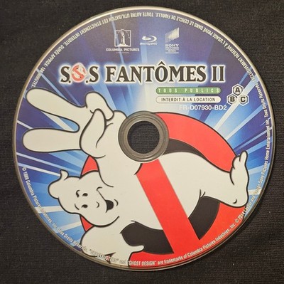 BLU-RAY SOS Fantômes 2 (UNIQUEMENT LE DISQUE VENDU SANS BOITIER) | eBay