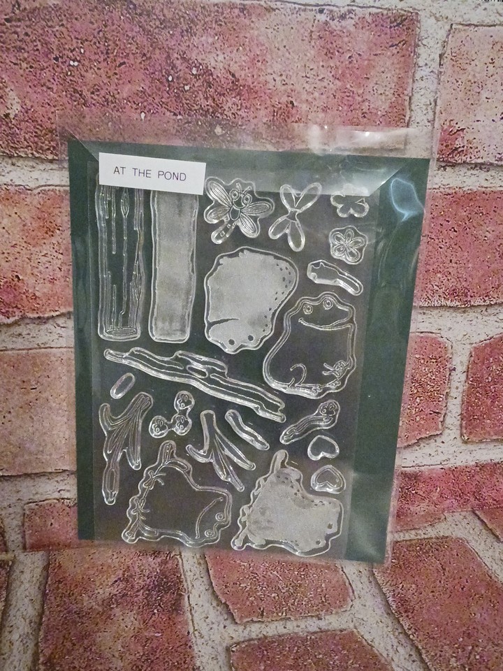 Stampin Up Photopolymer Stamp Set ~ At the Pond ~ Frogs | eBay