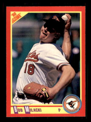 1990 Baseball Score Bob Milacki Baltimore Orioles #239 | eBay