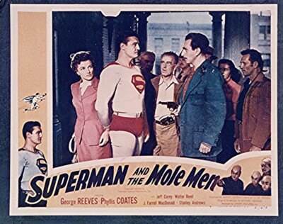 ^ ORIGINAL 4X5 TRANSPARENCY: SUPERMAN AND THE MOLE MEN 1951 George ...