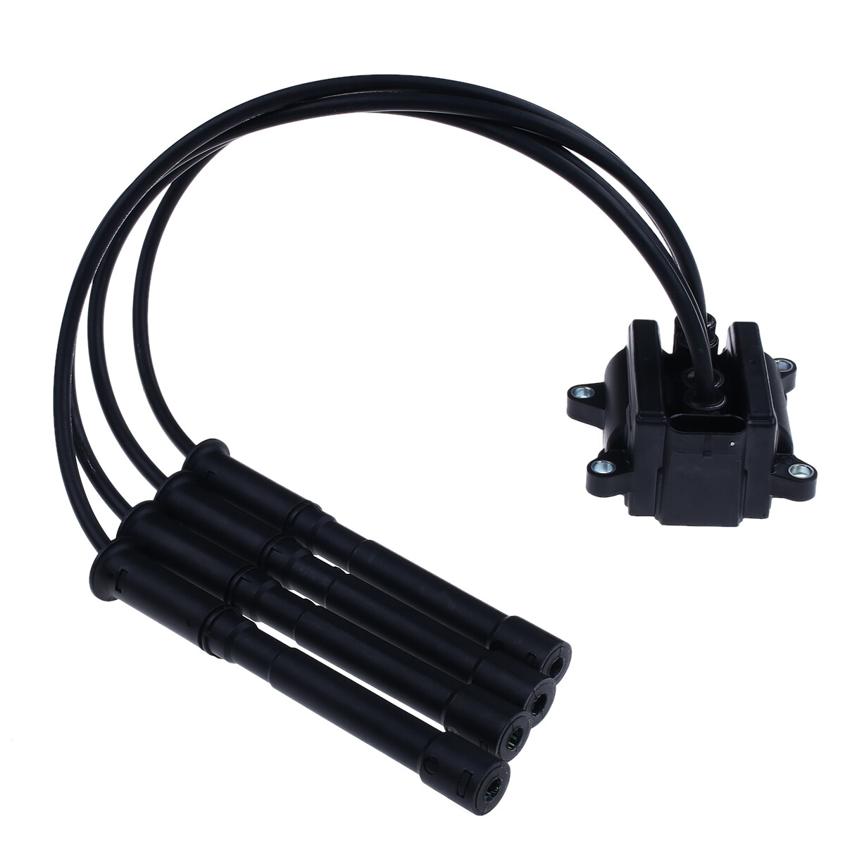 Ignition Coil Pack + Leads for Renault Clio MK2/3 Dacia Sandero 1.2 ...