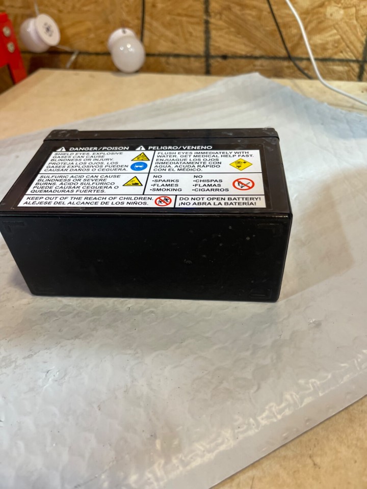 Duracell Ultra Non-Spillable Battery Dura12-7F 12 Volt (R2) | eBay