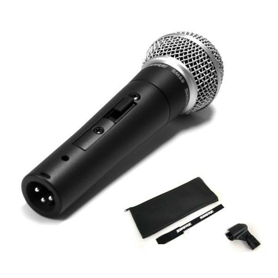 Shure SM58S Pro Cardioid Dynamic Vocal Microphone On / Off Switch SM58 ...